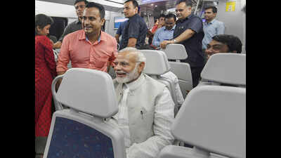 PM Modi takes Metro ride in Delhi | Delhi News - Times of India