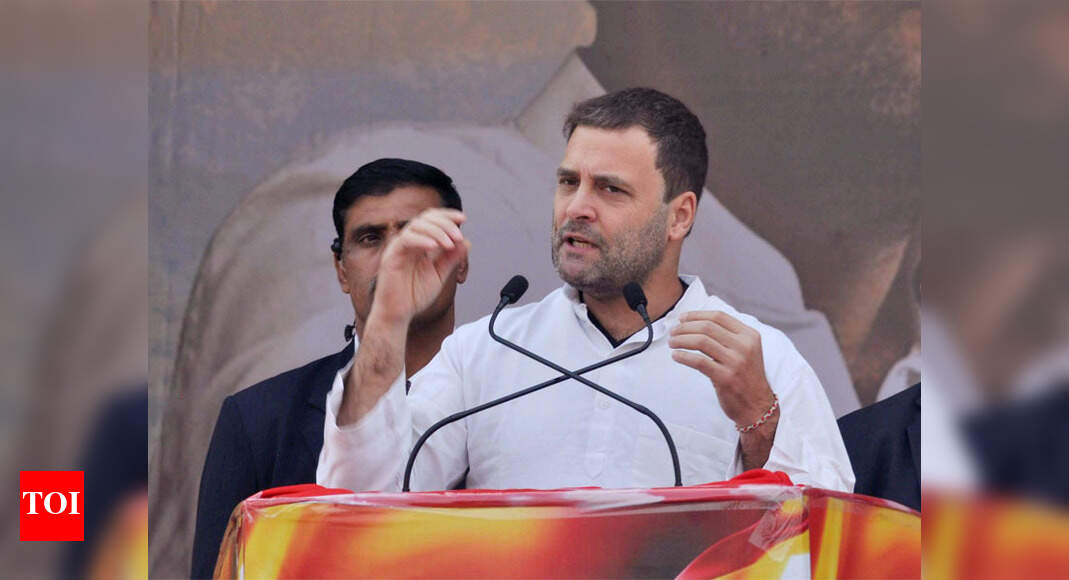 Congress high command takes state leaders to task | Bengaluru News ...