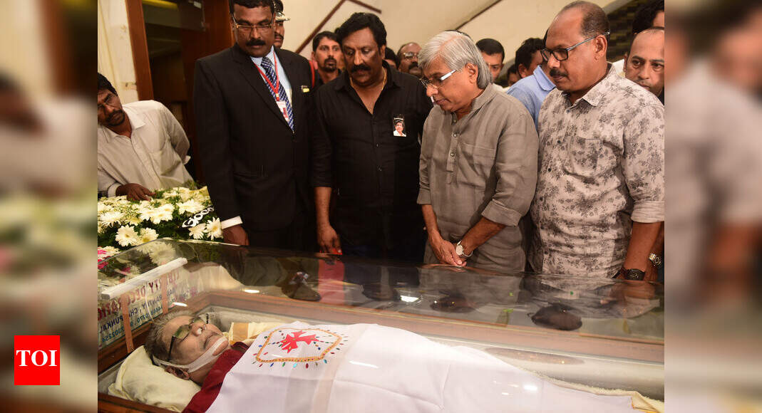 Mollywood pays homage to Captain Raju | Events Movie News - The Times ...