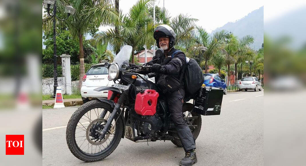 Journo-turned-biker spreads message of fitness | Bhopal News - Times of ...