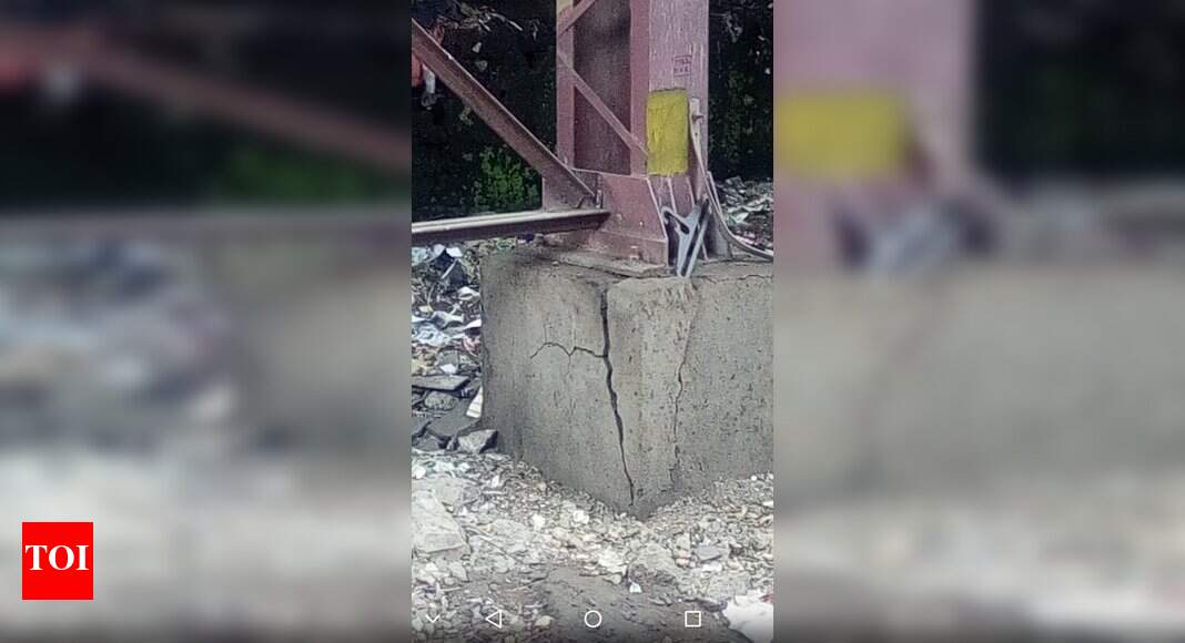 Collapse of Foundation - Times of India