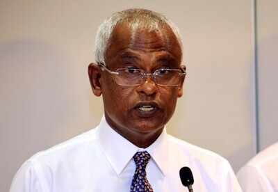 ibrahim mohamed solih - Times of India
