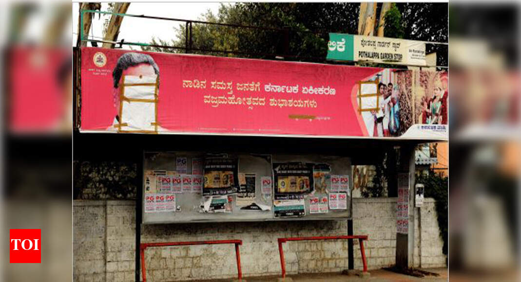BMTC MD booked for not removing ad boards | Bengaluru News - Times of India