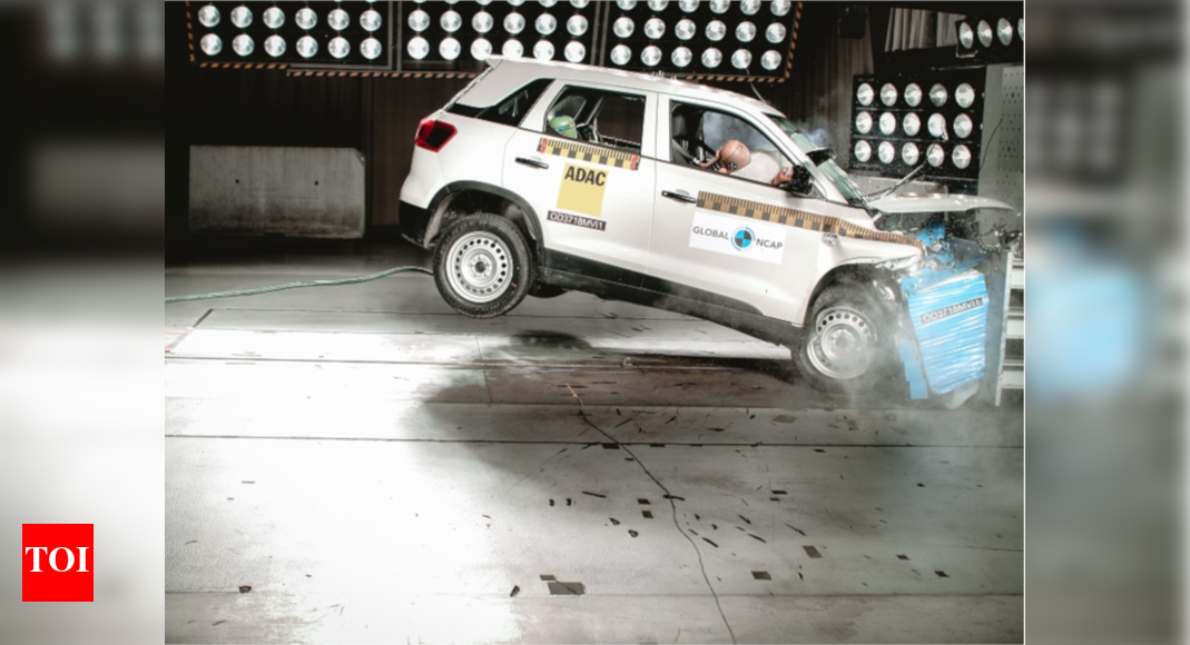 Vitara Brezza Crash Test: Maruti's Brezza gets 4 star, Renault Lodgy ...