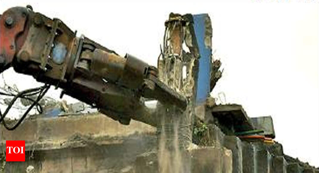 Majerhat bridge demolition: Majerhat bridge demolition starts but ...