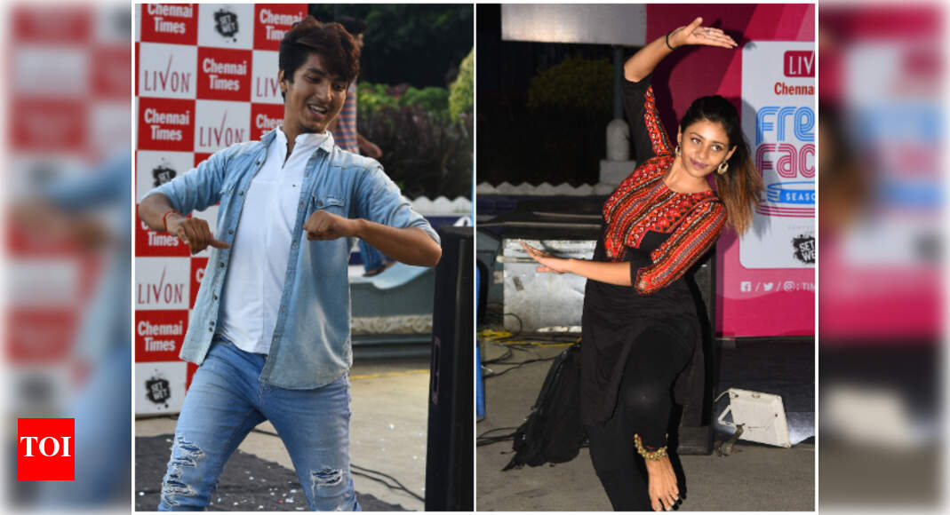 Sandhya Rajan & Adarsh S Pathak emerged winners at the Times Fresh Face ...