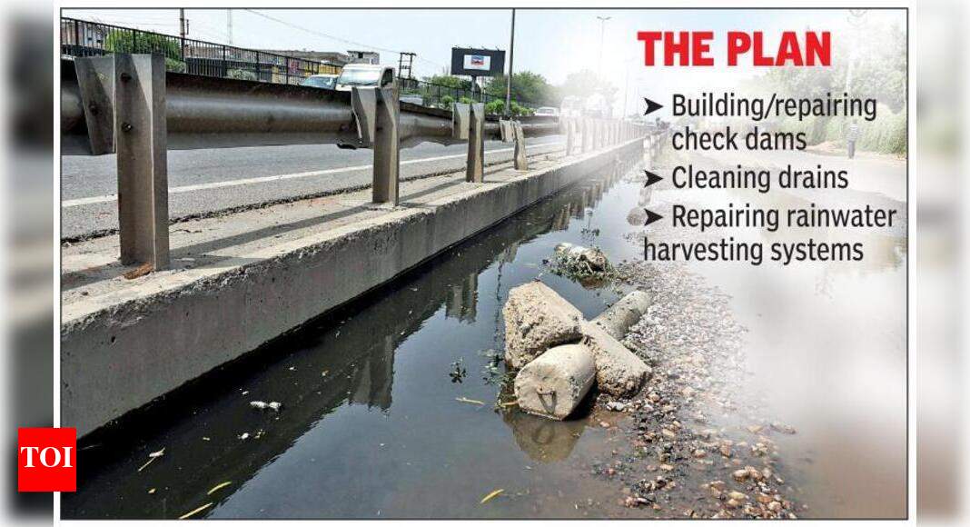 3-pronged plan to check flooding in Gurugram, MCG to hire agency to ...