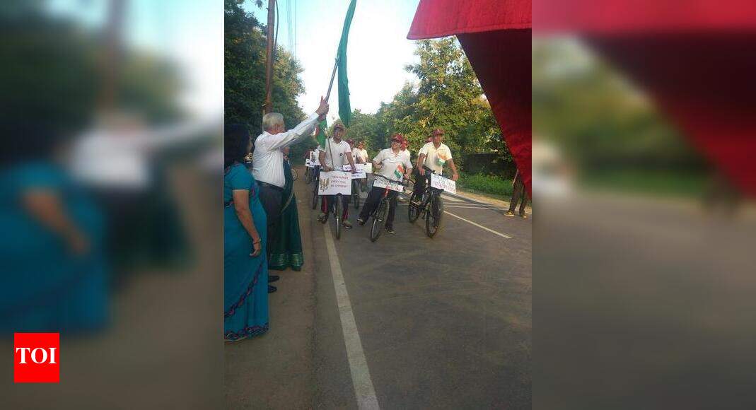 Cycle rally by Praharis marks ‘Parakram Parv’ | Nagpur News - Times of ...