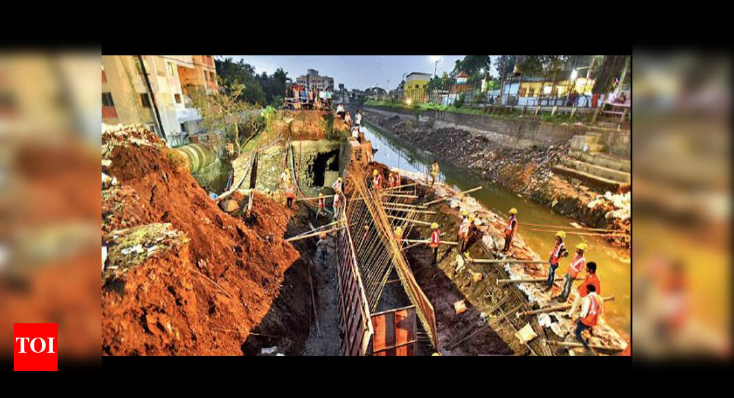Canal repair work reaches final stage, PMC to try releasing water again on Friday | Pune News ...