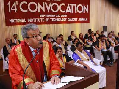 14th convocation ceremony held at NITC - Times of India
