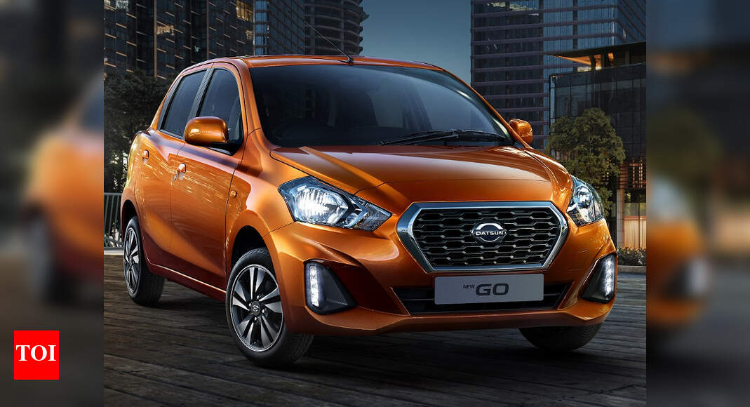 Datsun Go: New Datsun Go, Go+ unveiled; bookings start - Times of India