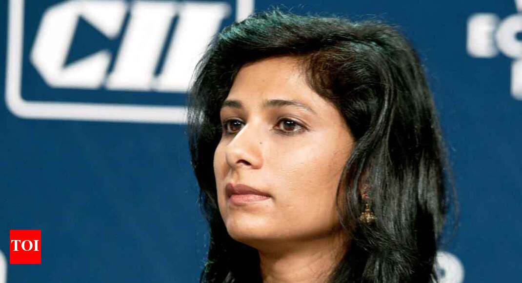 Gita Gopinath named IMF chief economist - Times of India