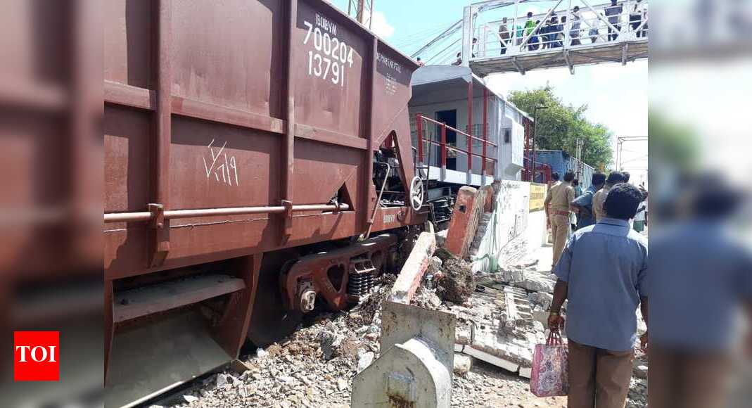 Man crushed to death at Ambattur railway station in Chennai | Chennai News - Times of India