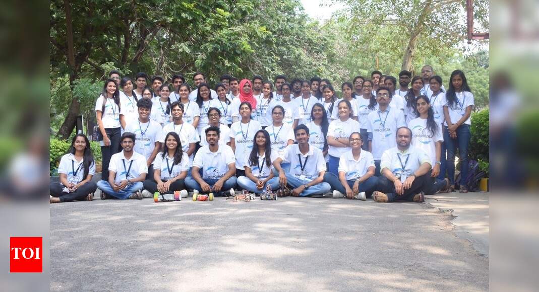 CBIT hosts its first-ever robotic fest | Events Movie News - Times of India