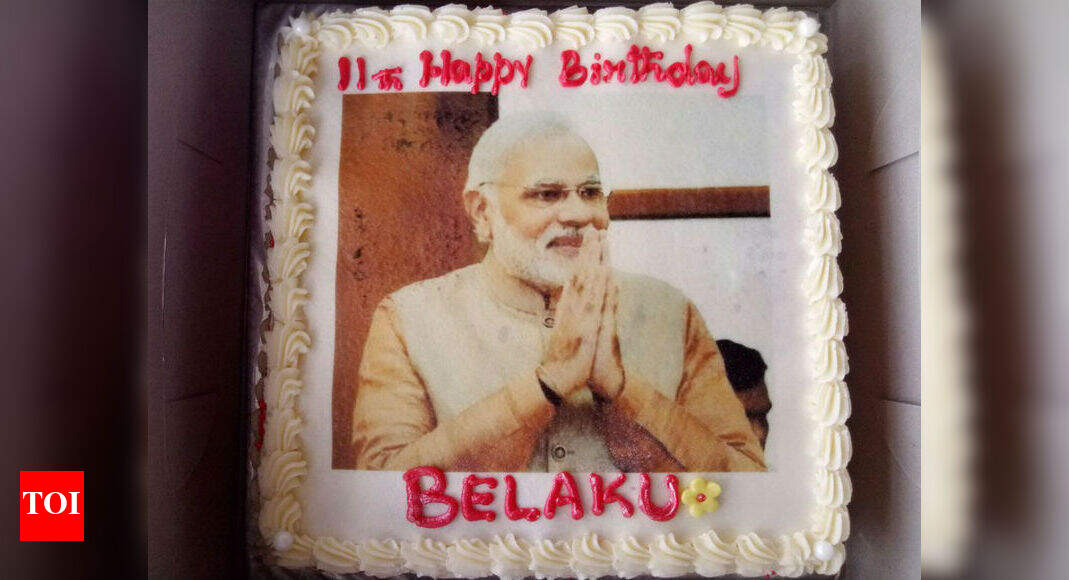 PM Modi wishes little girl who wanted his image on birthday cake ...