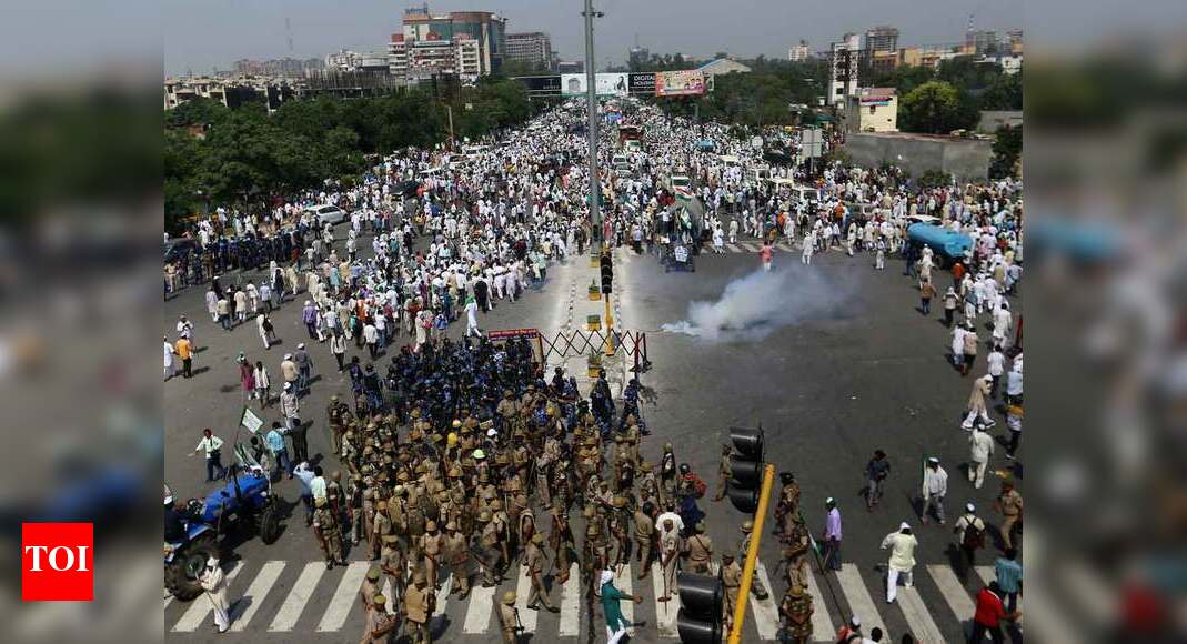 How Centre convinced farmers to go back home | India News - Times of India