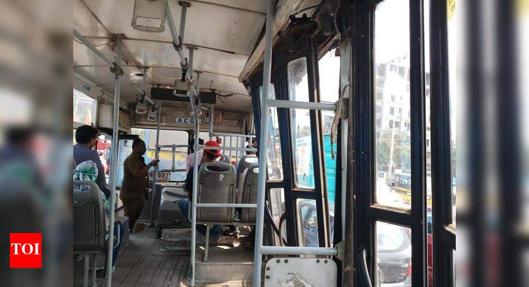 City bus condition - Times of India