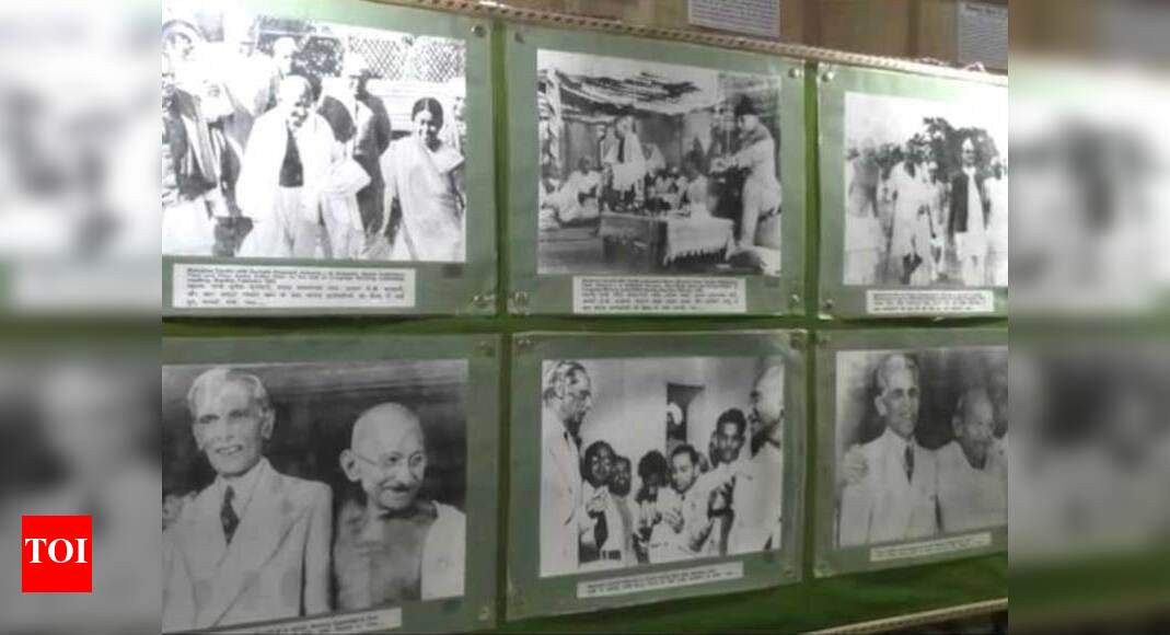 Now, Jinnah’s pictures with Gandhi displayed at AMU library | Agra News ...