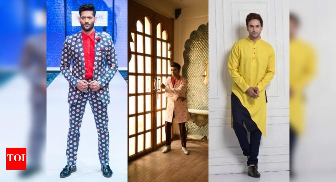 Red, yellow and pink... modern Indian men are embracing bold colours ...