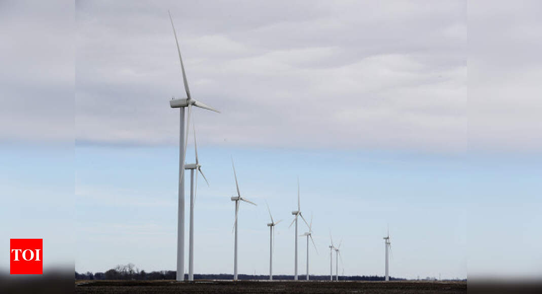 Wind power too adds to warming - Times of India