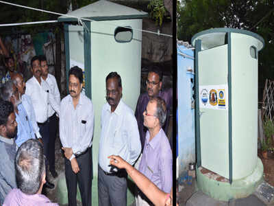 Free toilets constructed under Swachh Bharat Mission handed over to ...
