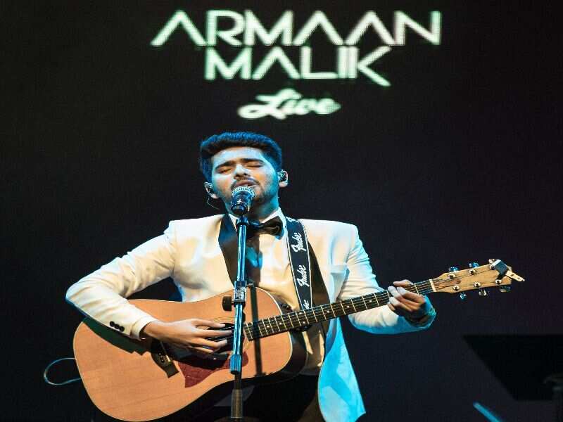Here's how singer Armaan Malik rocked the city | Kannada Movie News ...