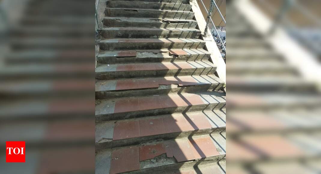 Foot over bridge? No..."Trip over bridge" - Times of India