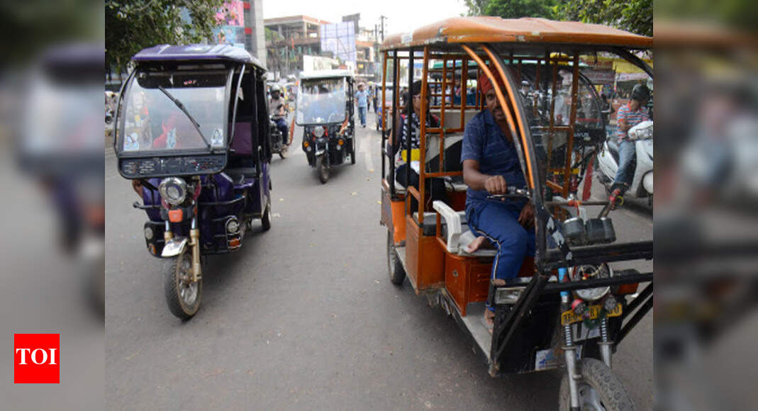 E-rickshaws to surpass autorickshaws in Patna | Patna News - Times of India