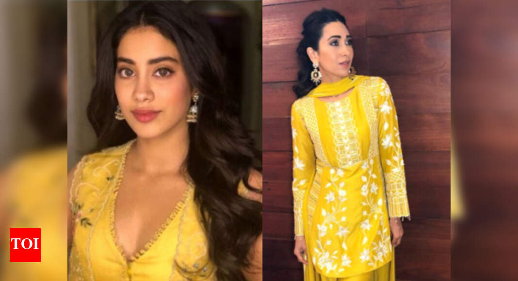 Navratri colour today: How to wear the yellow shade on Day 1 of ...