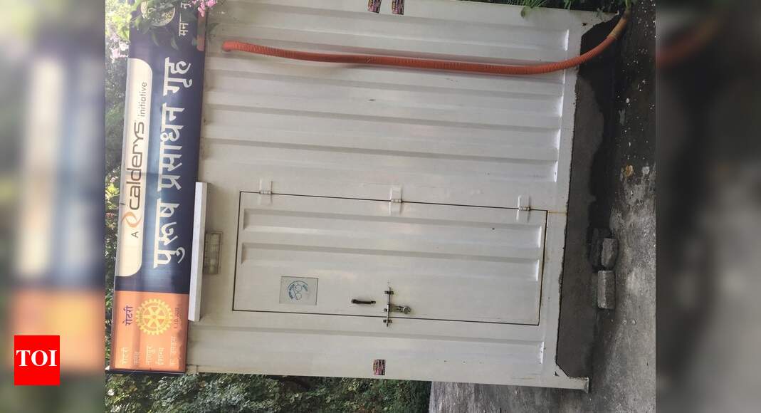Locked Toilets - Times of India