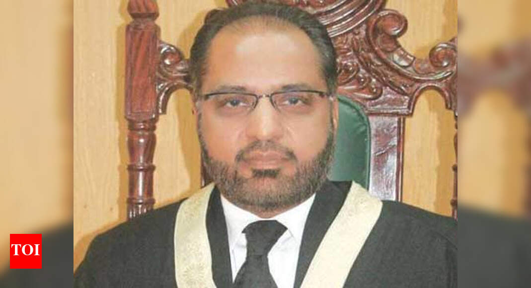 Pakistan HC judge sacked over remarks against ISI - Times of India