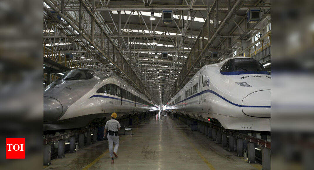 China unveils scale model of high speed train to travel at 1,000 kmph ...