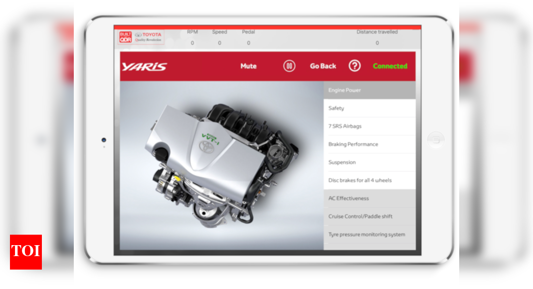 Test Drive App: Toyota Kirloskar Motor launches interactive test drive ...