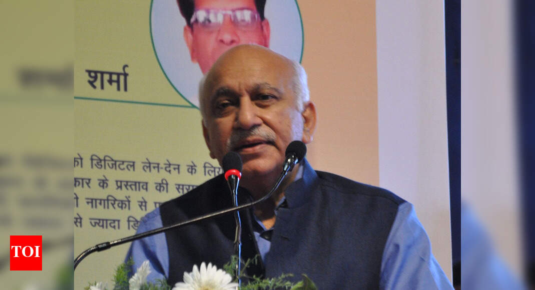 MJ Akbar has given his version: BJP | India News - Times of India
