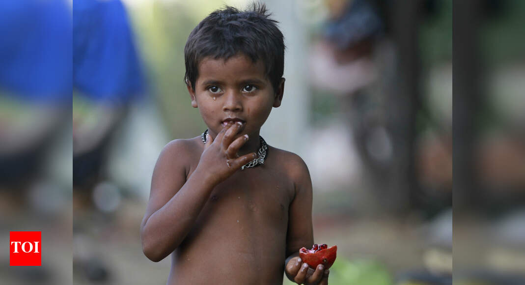 India ranks 103 on global hunger index | India News - Times of India