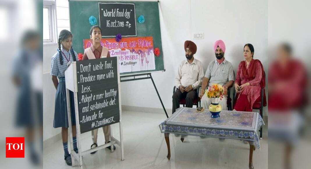 Save food campaign kicks off | Events Movie News - Times of India