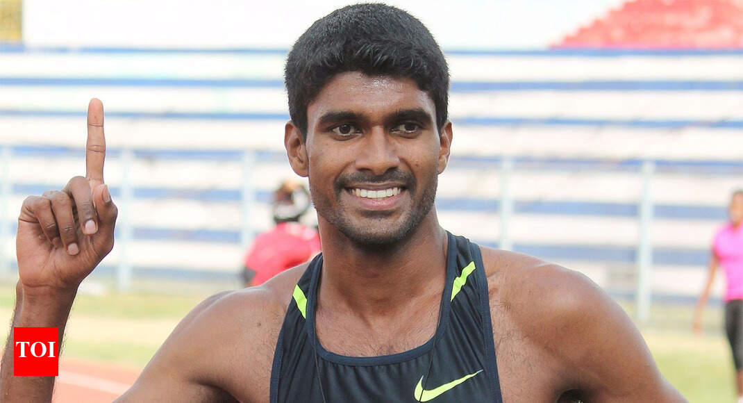 GV Raja honour for Jinson Johnson, Neena V | More sports News - Times ...