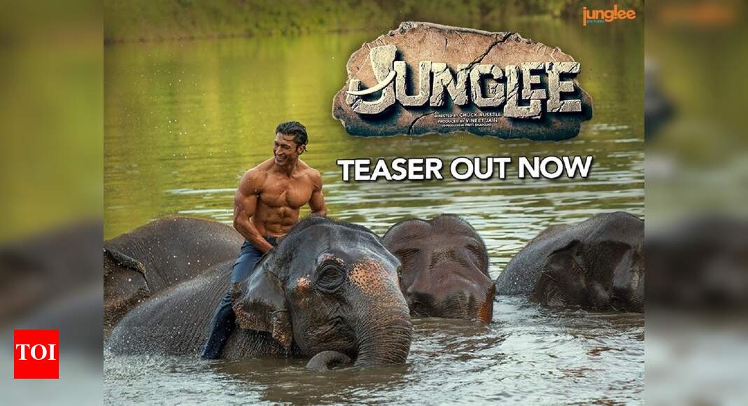 'Junglee' teaser: Story of Vidyut Jammwal and his elephant friends will ...