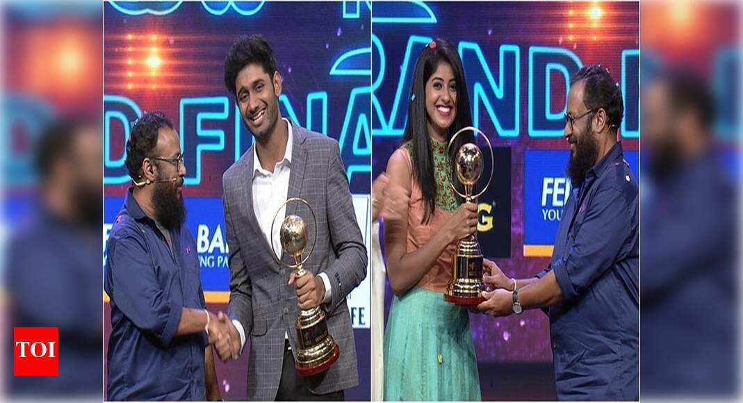 Nayika Nayakan: Darshana S Nair and Shambhu Menon bag the title - Times ...