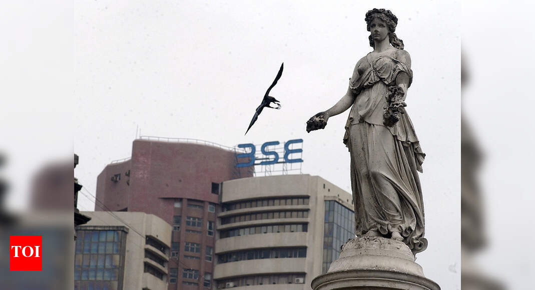 Sensex down nearly 400 points on global sell-off; Nifty below 10,400 ...