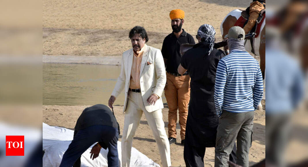 Govinda shoots for his next film 'Rangeela Raja' in Jodhpur | Hindi ...