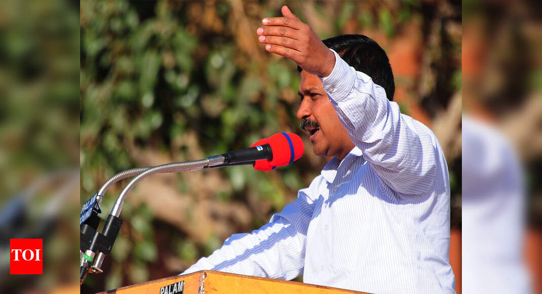 Kejriwal’s donation campaign begins on Sunday | Delhi News - Times of India