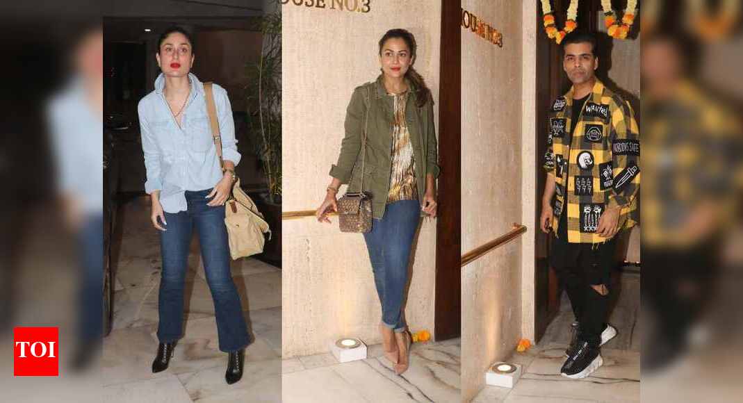Photos: Kareena Kapoor Khan, Amrita Arora Ladak, Karan Johar and Natasha Poonawala attend the ...