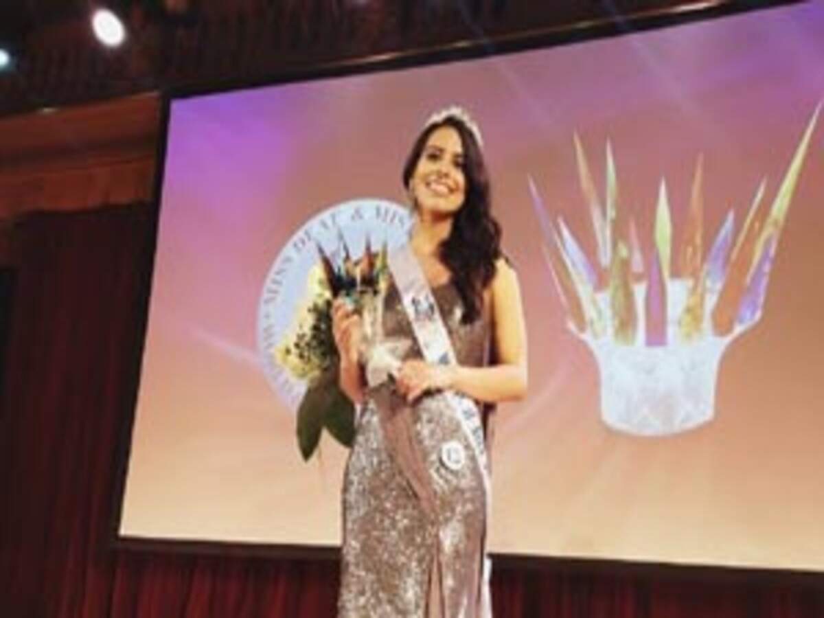 Haryana Girl Crowned Miss Deaf Asia 2018