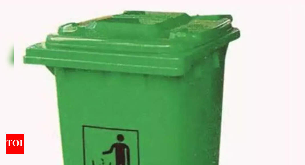 Eye on Swachh score, BMC pulls away waste bins from colonies | Bhopal ...