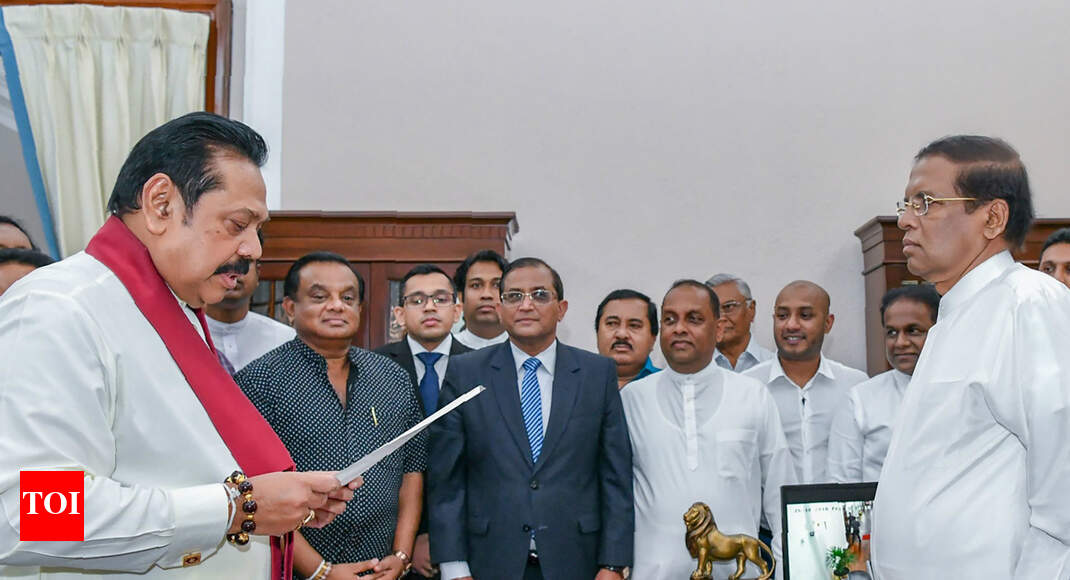 Mahinda Rajapaksa becomes new Prime Minister of Sri Lanka amid ...