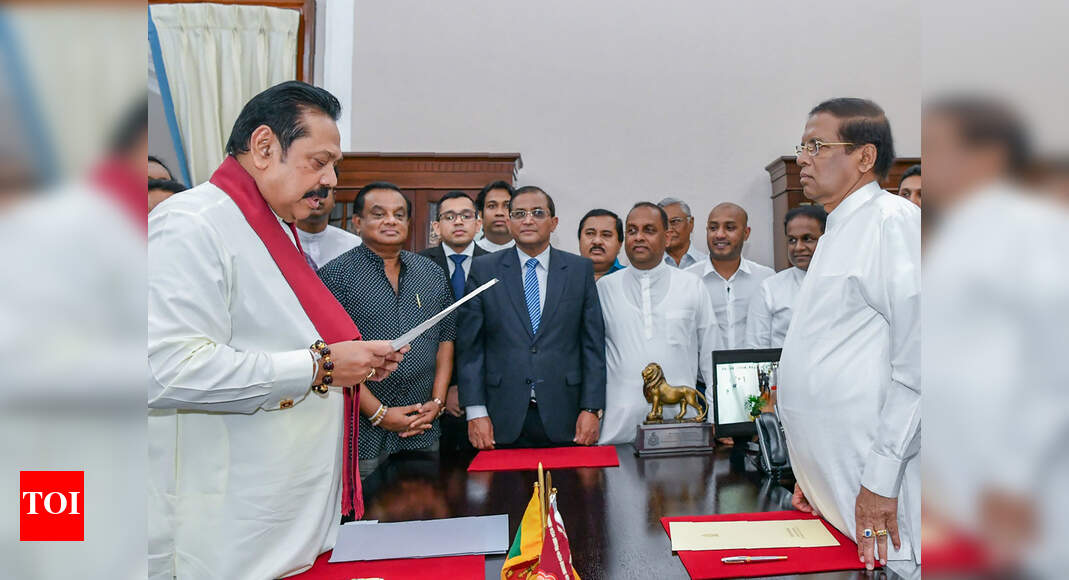 Mahinda Rajapaksa becomes new Prime Minister of Sri Lanka amid ...