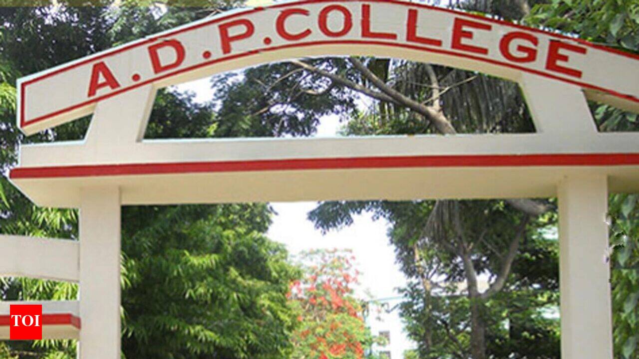 Adp College Nagaon Logo