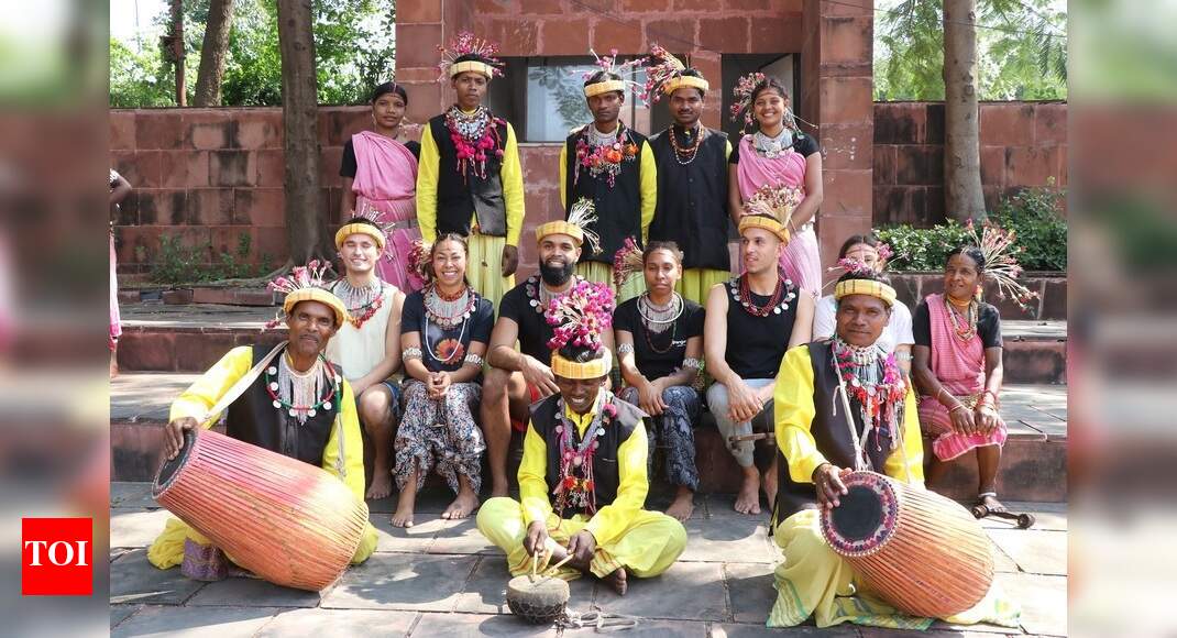 tribal: Australians exchange culture with the Baiga tribe of Madhya ...