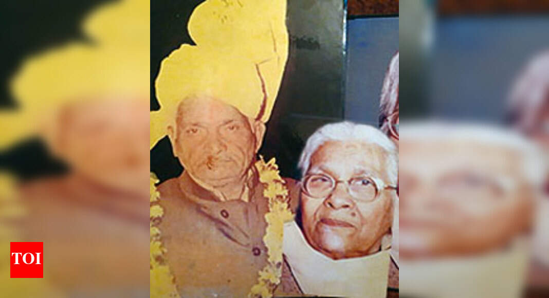 Shri Chunilal Ahuja & Smt Dayawanti Ahuja - Times of India